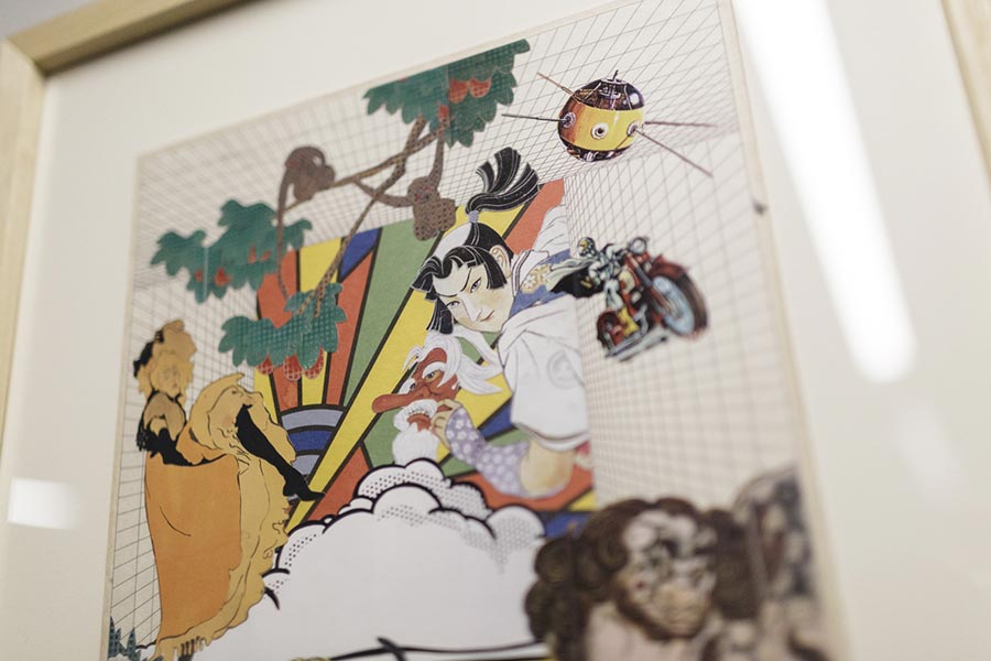 Japanese collage in Retroavangarda Gallery – Retroavangarda