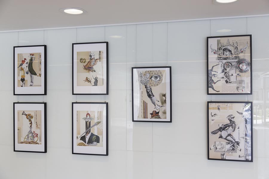 Japanese collage in Retroavangarda Gallery – Retroavangarda